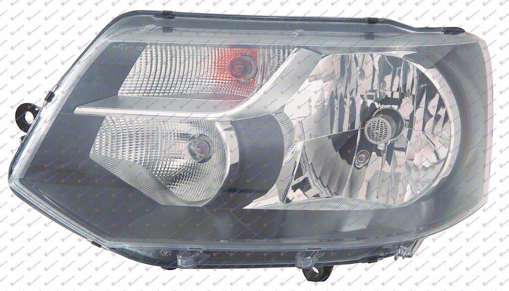 FAR (H4) JEDNA HROM LAJSNA (DEPO) Leva str. VW TRANSPORTER (T5) (2010-2015) (OEM: 7E1941015D)