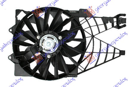 VENTILATOR KOMPLET 1.4 T – JET – 1.3 – 1.6JTD FIAT LINEA (2007-2013) (OEM: 51785226)