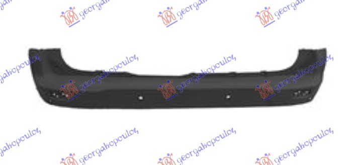 ZADNJI BRANIK CRNI (4 RUPE ZA SENZOR) FORD TRANSIT/TOURNEO CONNECT (2019-2022) (OEM: 2288164, 2374030)