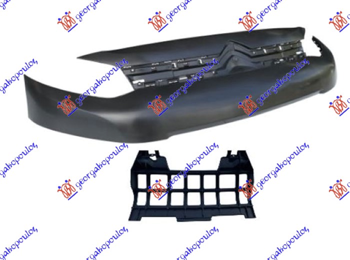 PREDNJI BRANIK GORNJI MAT-CRNI FIAT SCUDO (2022-) (OEM: 1615050480)