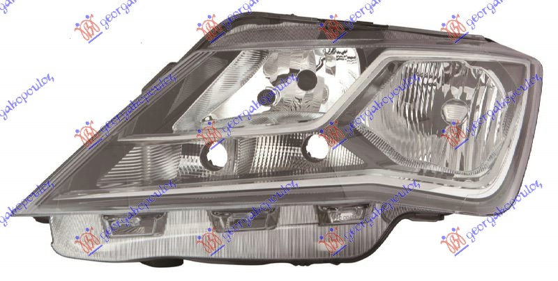 FAR ELEKTRICNI (SA MOTOROM) (DEPO) Leva str. SEAT TOLEDO (2012-) (OEM: 6JB941015)