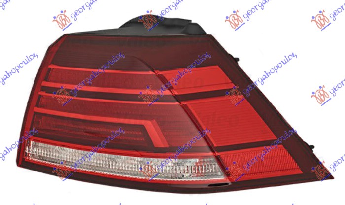 STOP LAMPA SPOLJASNJA LED Desna str. VW GOLF VII (2016-2019) (OEM: 5G0945096Q)