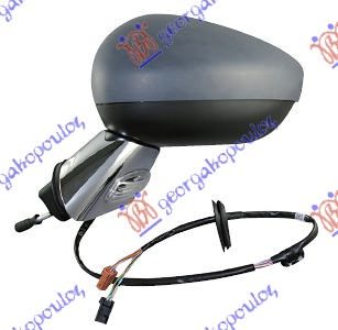 RETROVIZOR ELEKTRICNI PRAJMER PREKLOPNI MIGAVAC HROM NOSAC A KVALITET Leva str. CITROEN DS3 (2010-2014) (OEM: 8154AV)