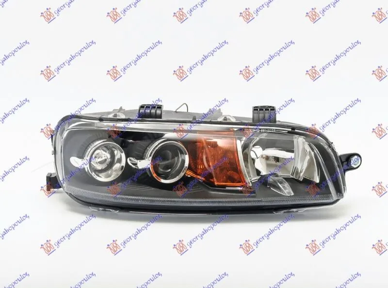 FAR ELEKTRICNI BEZ MAGLENKE H1/H1 (DEPO) Desna str. FIAT PUNTO (1999-2003) (OEM: 51712392)