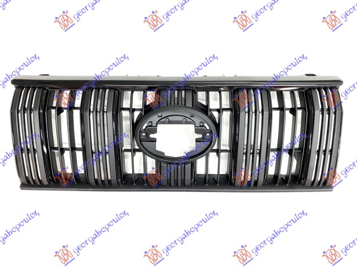 PVC MASKA CRNA / SJAJ-CRNA TOYOTA LAND CRUISER PRADO (2017-) (OEM: 53101-60E70, 5310160E70)