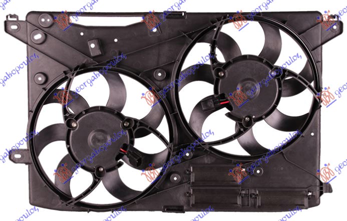 VENTILATOR KOMPLET 2.0-2.5 BENZIN FORD MONDEO (2014-) (OEM: DG9Z-8C607D, DG9Z8C607D)