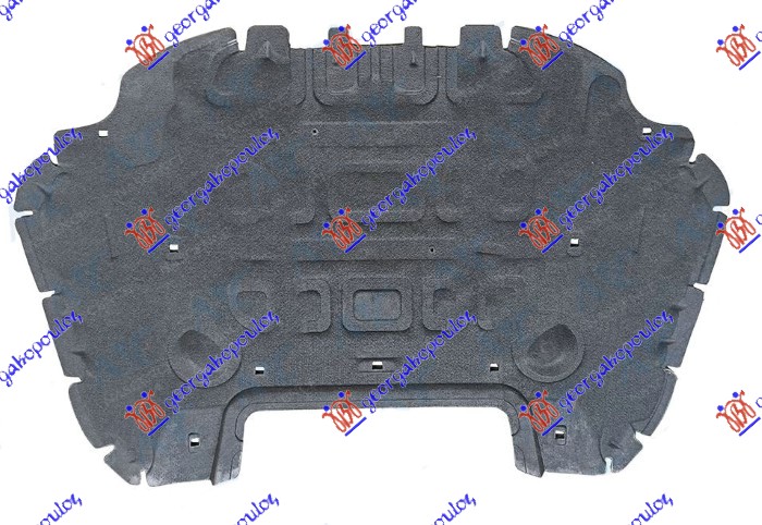 IZOLACIJA HAUBE PORSCHE PANAMERA (2009-2016) (OEM: 97055610102, 97055610103)