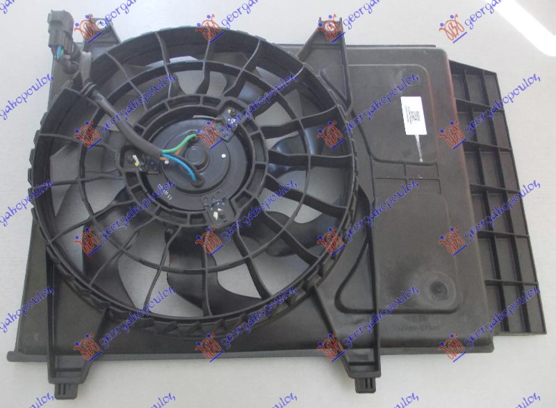 VENTILATOR KOMPLET BENZIN (O) OPEL AGILA (2008-2014) (OEM: 17100M83K00)