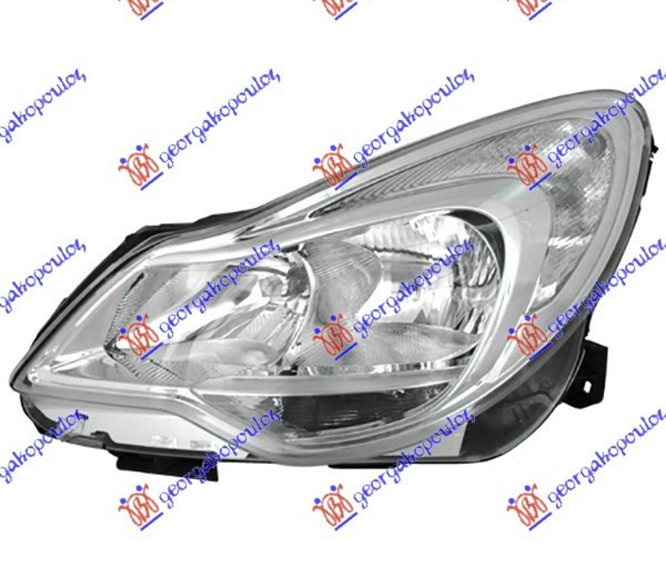 FAR ELEKTRICNI 11- (TYC) Leva str. OPEL CORSA D (2006-2015) (OEM: 1226125, 13295011, 95511327)