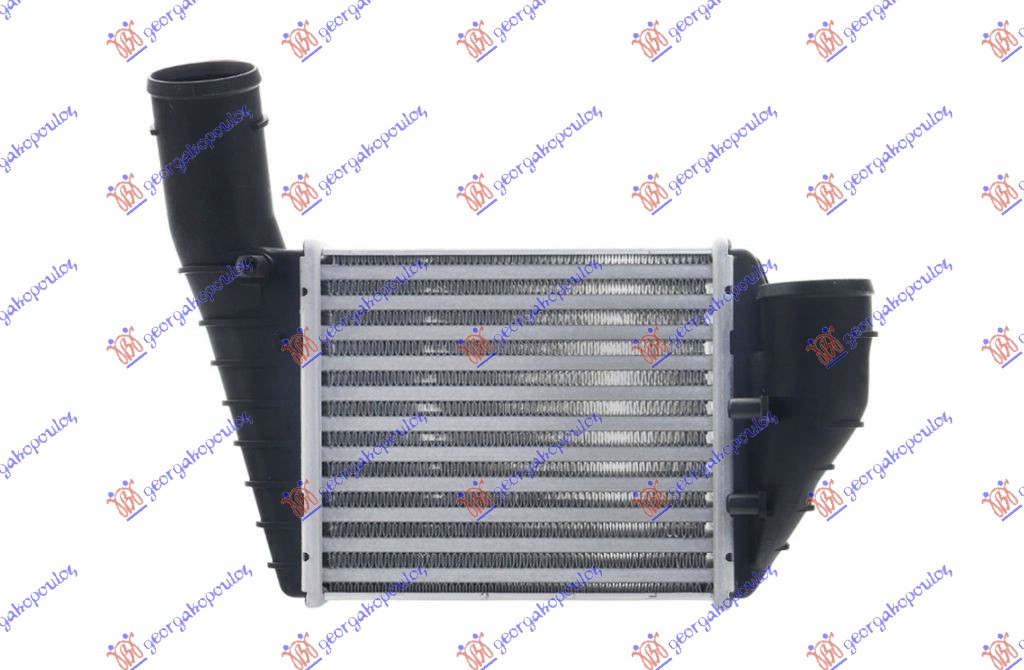 HLADNJAK INTERCULER 2.5 TDi (192x172x062) Desna str. SKODA SUPERB (2001-2008) (OEM: 059145806)