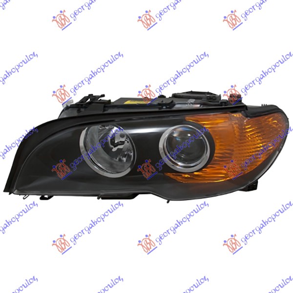 FAR CRNI (ZUTI MIGAVAC) (DEPO) Leva str. BMW SERIES 3 (E46) COUPE/CABRIO (2003-2006) (OEM: 63126920575)