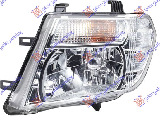 FAR ELEKTRICNI (DEPO) Leva str. NISSAN P/U (D40) NAVARA 2WD-4WD (2010-2015) (OEM: 26060-5X10B, 260605X10B)