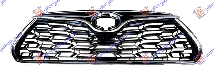 PVC MASKA SA HROM LAJSNOM TOYOTA HIGHLANDER (2020-) (OEM: 53101-0E370, 531010E370)