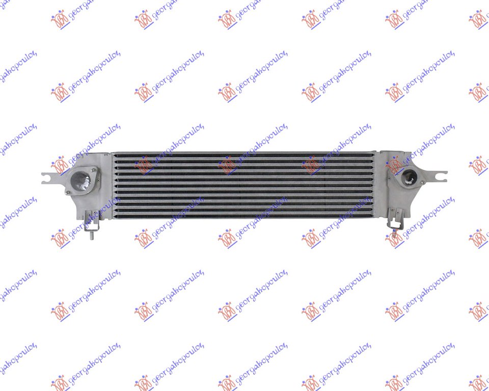 HLADNJAK INTERCOOLERA 1.5-2.0 DCi (650x160x65) NISSAN QASHQAI (2010-2013) (OEM: 14461-JD50A, 14461JD50A)