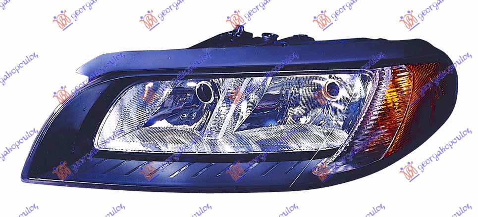 FAR CRNI (DEPO) Leva str. VOLVO S80 (2006-2013) (OEM: 30796137)