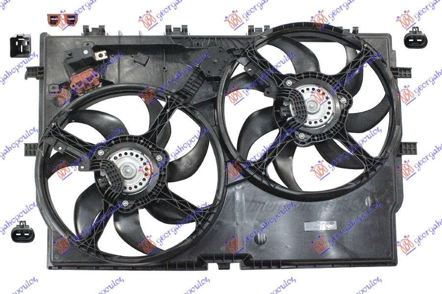 VENTIL. 3.0 BEN 2.0-2.3-3.0 DIZ +AC 2+2P PEUGEOT BOXER (2006-2014) (OEM: 1362918080)