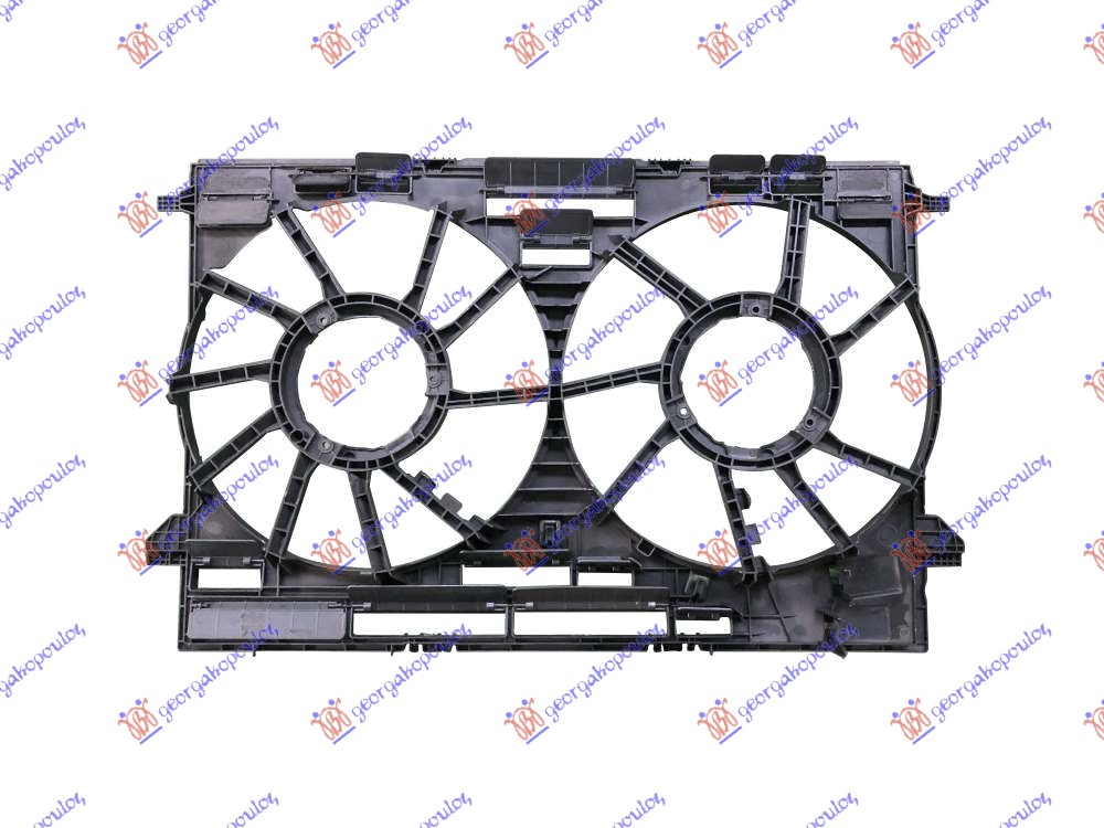 VENTILATOR (DUPLI) BENZIN – DIZEL AUDI Q7 (2015-2019) (OEM: 8W0121207A)