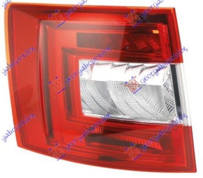 STOP LAMPA (KARAVAN) LED Leva str. SKODA OCTAVIA 6 (2013-2017) (OEM: 5E9945111A)