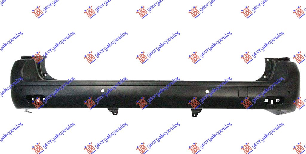 ZADNJI BRANIK MAT CRNI (PDS) FIAT SCUDO (2022-) (OEM: 1614328280)