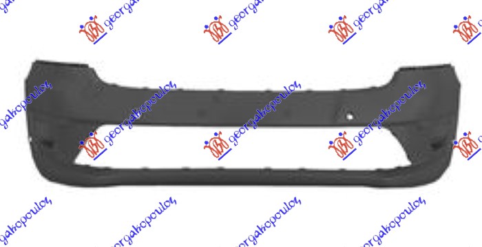 PREDNJI BRANIK MAT CRNI (4 RUPE ZA SENZOROM) FORD TRANSIT/TOURNEO CONNECT (2019-2022) (OEM: 2330592)