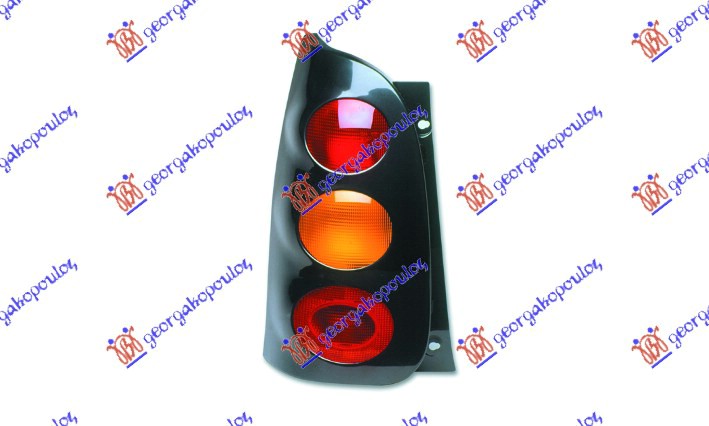 STOP LAMPA -02 CRNI OKVIR ULO Leva str. SMART FORTWO (1998-2007) (OEM: 0000960V006CA8A00)