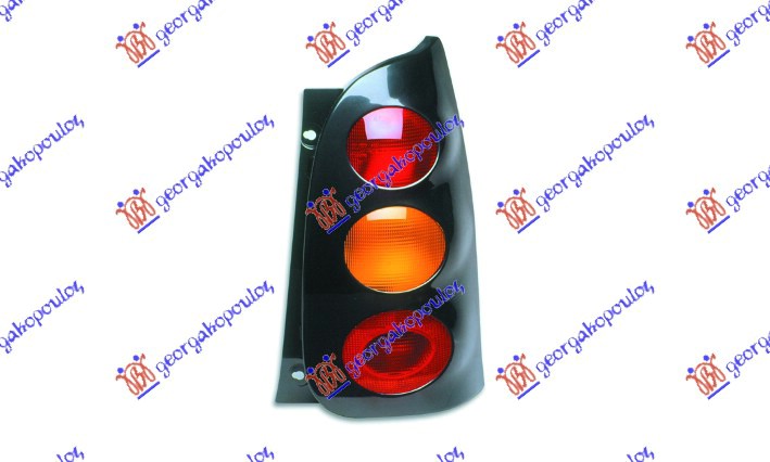 STOP LAMPA -02 CRNI OKVIR ULO Desna str. SMART FORTWO (1998-2007) (OEM: 0000961V006CA8A00)