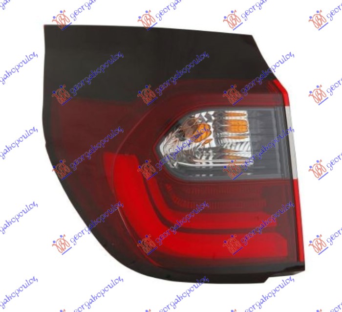 STOP LAMPA SPOLJASNJA LED Leva str. HONDA JAZZ (2020-) (OEM: 33550-TZA-J01, 33550TZAJ01)
