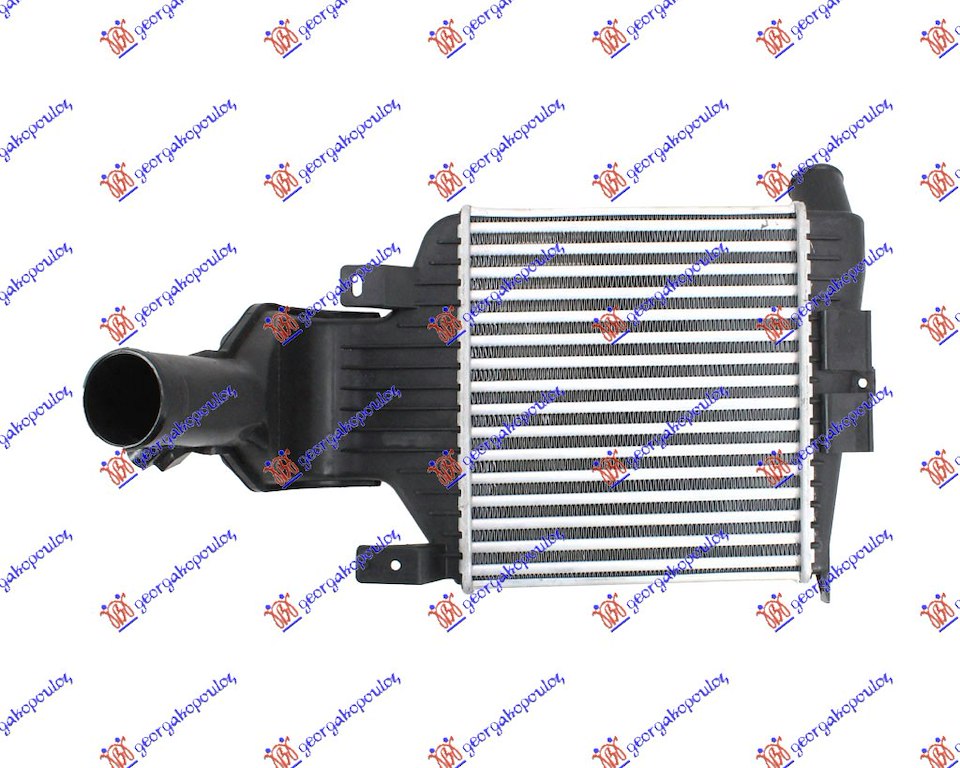 HLADNJAK INTERKULERA 1.6 – 2.0TURBO BENZIN (23x26x40) OPEL ASTRA H (2004-2010) (OEM: 6302062)