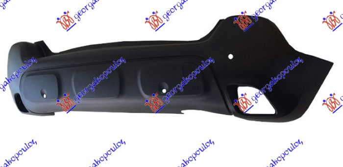 ZADNJI BRANIK DONJI CRNI (PDS) CITROEN C3 AIR CROSS (2017-2021) (OEM: 1632398880)