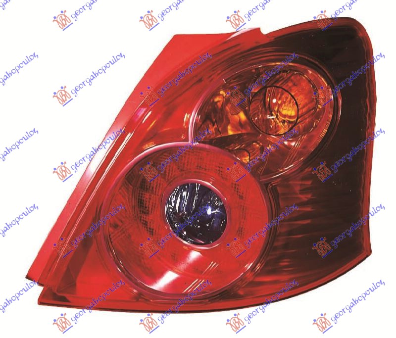 STOP LAMPA (T-SPORT) Desna str. TOYOTA YARIS (2005-2011) (OEM: 81550-52570, 8155052570)