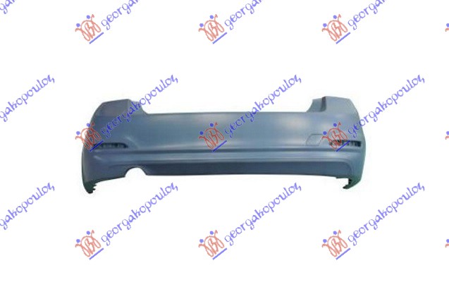 ZADNJI BRANIK PRAJMER (SA/BEZ PDC I KAMEROM) (1AUSPUH) BASE BMW SERIES 3 (F30/F31) SDN/S.W. (2014-2018) (OEM: 51127384597)