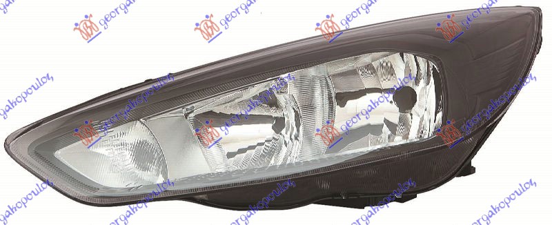 FAR ELEKTRICNI CRNI (H7/H1) (DEPO) Leva str. FORD FOCUS (2014-2018) (OEM: 1866248)