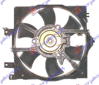 VENTILATOR KOMPLET (+A/C)2.0 BENZIN NISSAN PRIMERA (P11) (1999-2001) (OEM: 214816F600, 214819F300, 911209F510)