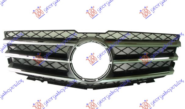 PVC MASKA HROM/CRNA (SPORT) MERCEDES GLK (X204) (2008-2012) (OEM: 2048801583)