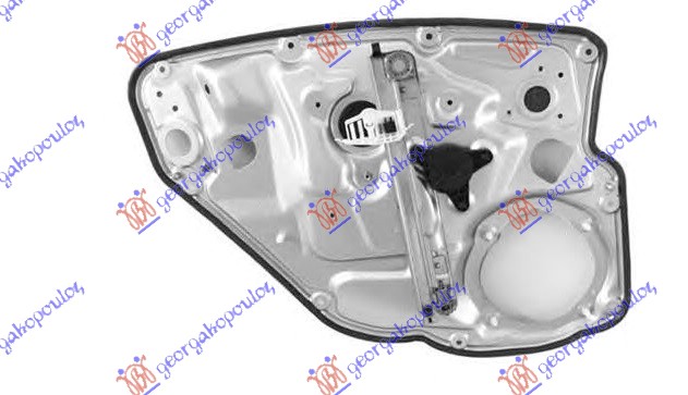 PODIZAC ZADNJEG PROZORA ELEKTRICNI (BEZ MOTORA) SA NOSACEM Leva str. FIAT STILO (2001-2006) (OEM: 46831657)