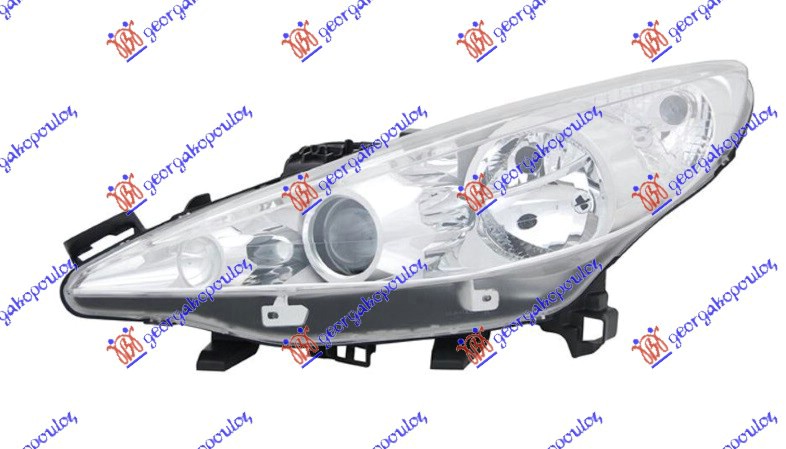 FAR SA PROJEKTOROM AFS (TYC) Leva str. PEUGEOT 207 (2006-2014) (OEM: 620896)