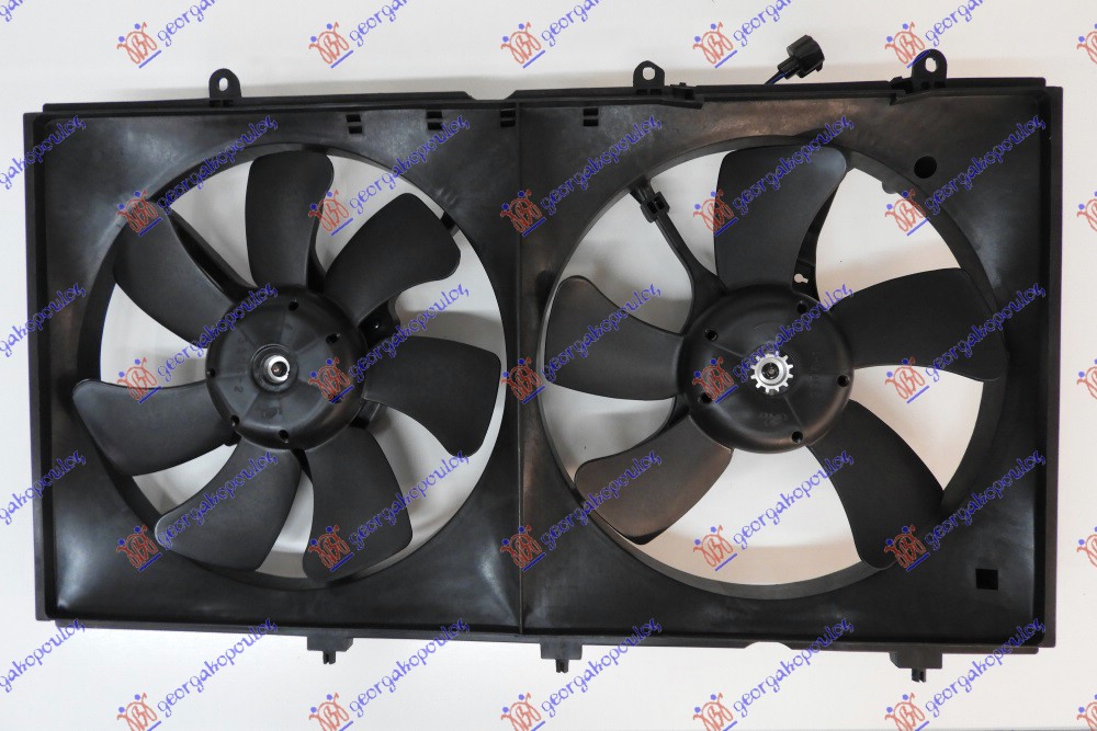 VENTILATOR KOMPLET DUPLI (1.3-1.6-2.0)BE MITSUBISHI LANCER (2004-2008) (OEM: MR968365)