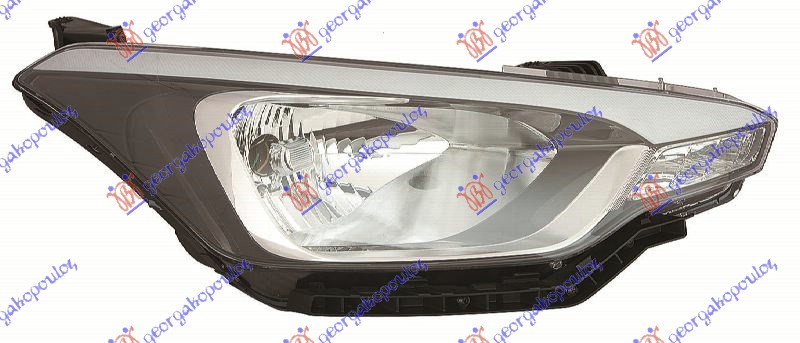 FAR ELEKTRICNI (H4) (TYC) Desna str. HYUNDAI i20 (COUPE) (2014-2018) (OEM: 92102-C8000, 92102C8000)