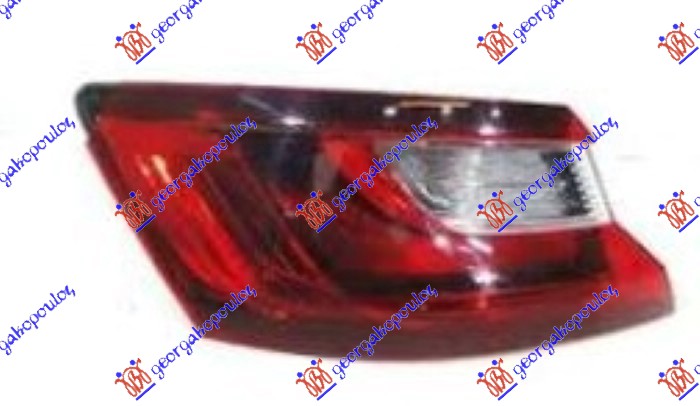 STOP LAMPA SPOLJASNJA LED Leva str. RENAULT MEGANE SDN (2016-) (OEM: 265558986R)