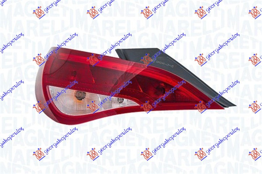 STOP LAMPA LED (MARELLI) Leva str. MERCEDES CLA (117) (2013-2016) (OEM: A1179069700)