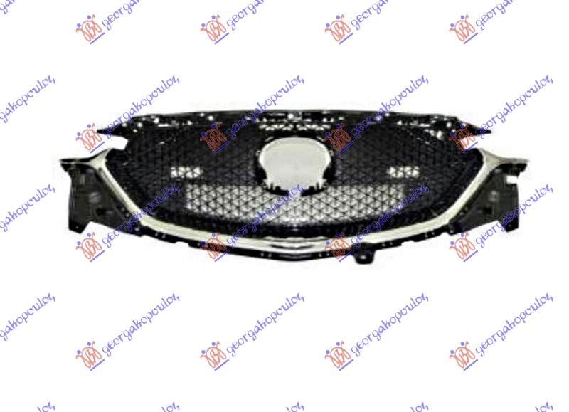 PVC MASKA KOMPLET HROM LAJSNA MAZDA CX5 (2017-) (OEM: KB8D-50-710J, KB8D50710J)