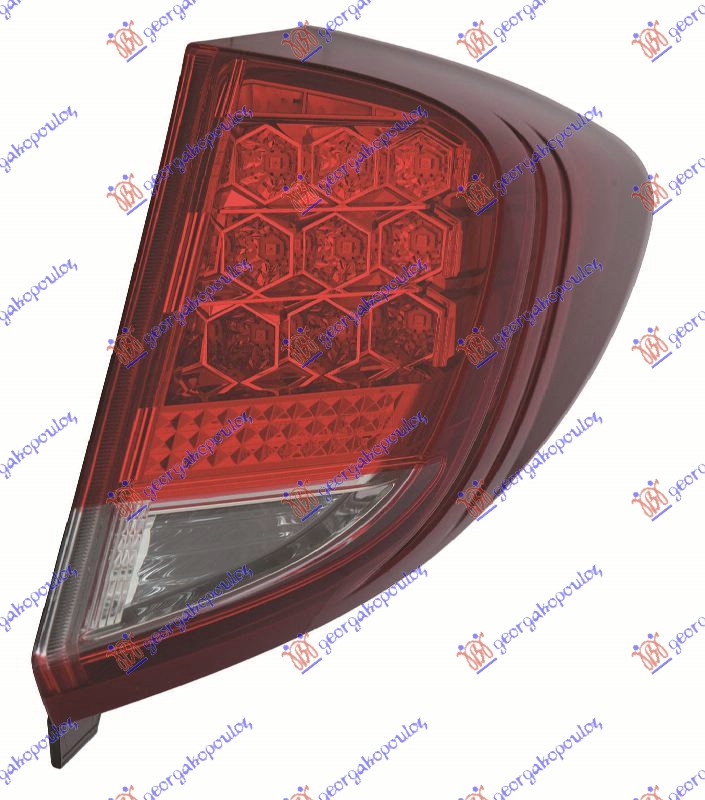 STOP LAMPA SPOLJASNJA LED 14- Desna str. HONDA CIVIC H/B-L/B (2012-2016) (OEM: 33500-TV0-E11, 33500TV0E11)