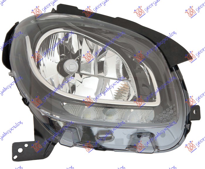 FAR ELEKTRICNI SA LED DNEVNIM SVETLOM (DEPO) Desna str. SMART FORTWO (2014-) (OEM: 4539069100)