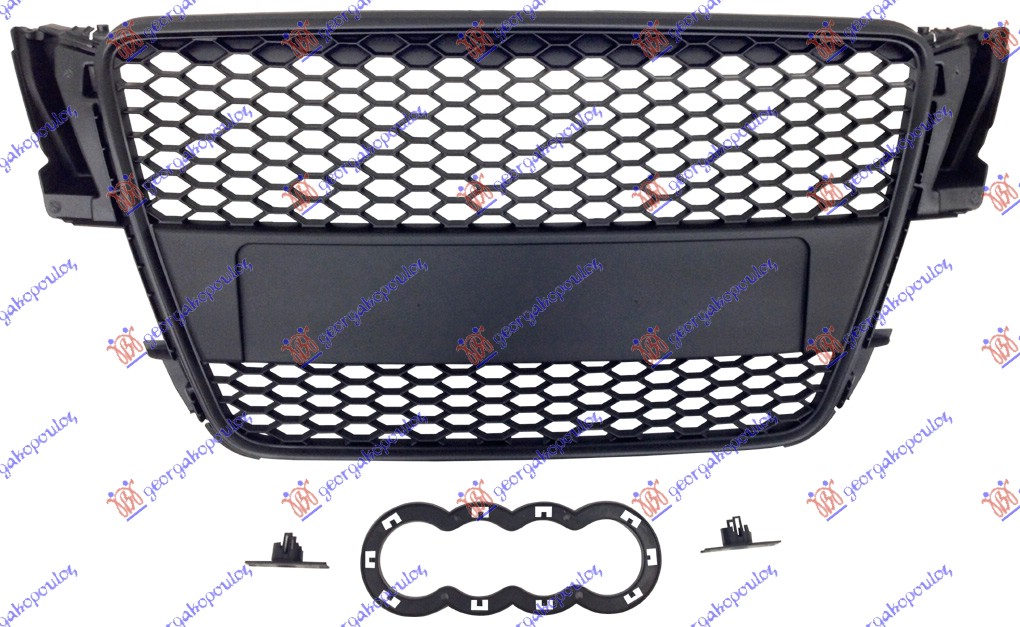 PVC MASKA (RS IZGLED) CRNA AUDI A5 (2007-2011)