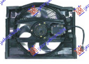 VENTILATOR KOMPLET A/C BENZIN – DIZEL BMW SERIES 3 (E46) SDN (1999-2002) (OEM: 64548373957)