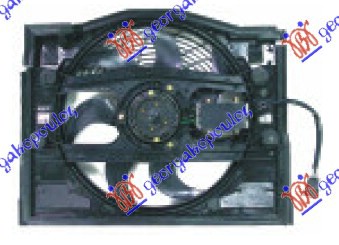 VENTILATOR KOMPLET A/C BEN-DIZ BMW SERIES 3 (E46) COUPE/CABRIO (1999-2003) (OEM: 64548373957)