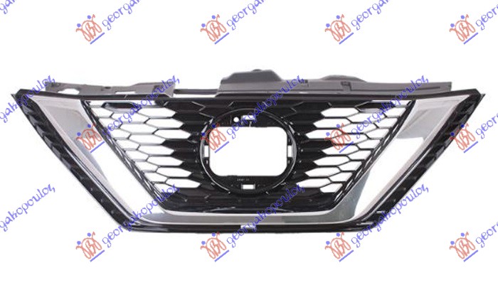 PVC MASKA CRNA HROM OKVIR (OKRUGLI ZNAK) KAMERA NISSAN QASHQAI (2017-2021) (OEM: 62310-HV32B, 62310HV32B)