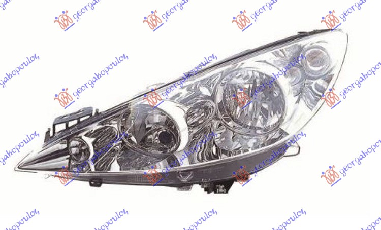 FAR ELEKTRICNI SA MOTOROM – 1 1 (DEPO) Leva str. PEUGEOT RCZ (2011-) (OEM: 1627682480, 6208F5)