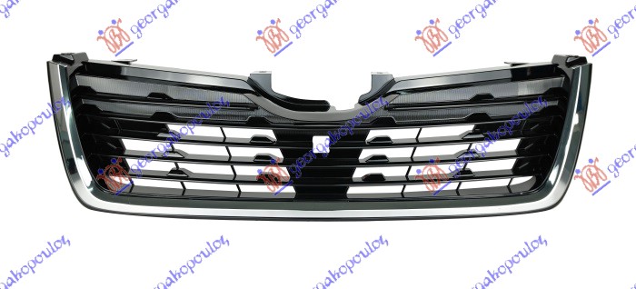 PVC MASKA DONJA (CRNA / HROM) SUBARU FORESTER (2019-2022) (OEM: 91121-SJ130, 91121SJ130)