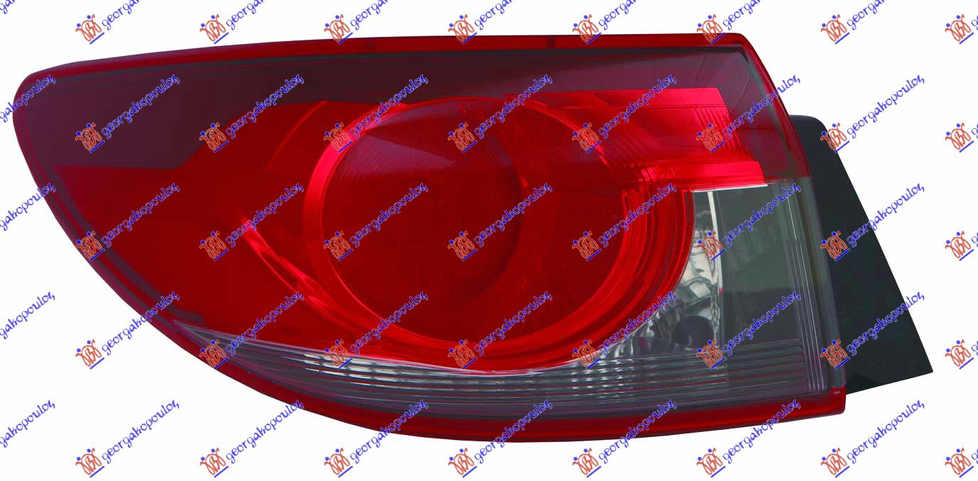 STOP LAMPA SPOLJASNJA Leva str. MAZDA 6 (2013-2016) (OEM: GHK151160)